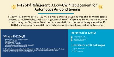 R-1234yf Refrigerant: A Low-GWP Replacement for Automotive Air ...