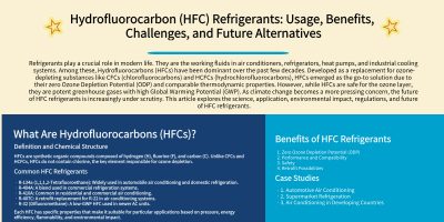 氢氟碳（HFC）制冷剂：使用，福利，挑战和未来替代品 - Winsen制冷剂传感器解决方案