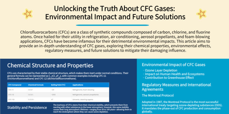 Unlocking the Truth About CFC Gases: Environmental Impact and Future ...